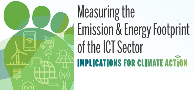 Measuring the Emissions and Energy Footprint of the ICT Sector ...