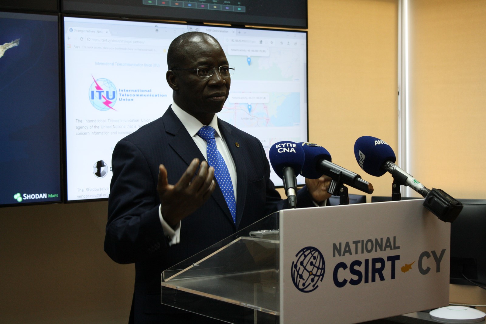 Gallery of the Public Launch of CSIRT-CY