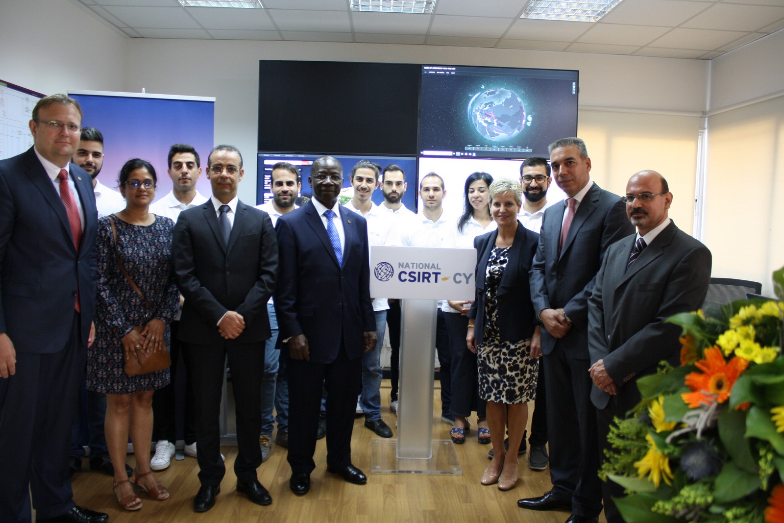 Gallery of the Public Launch of CSIRT-CY