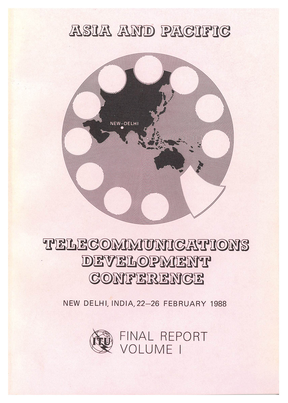 Cover of the Final Report of the Asia and Pacific Telecommunications ...