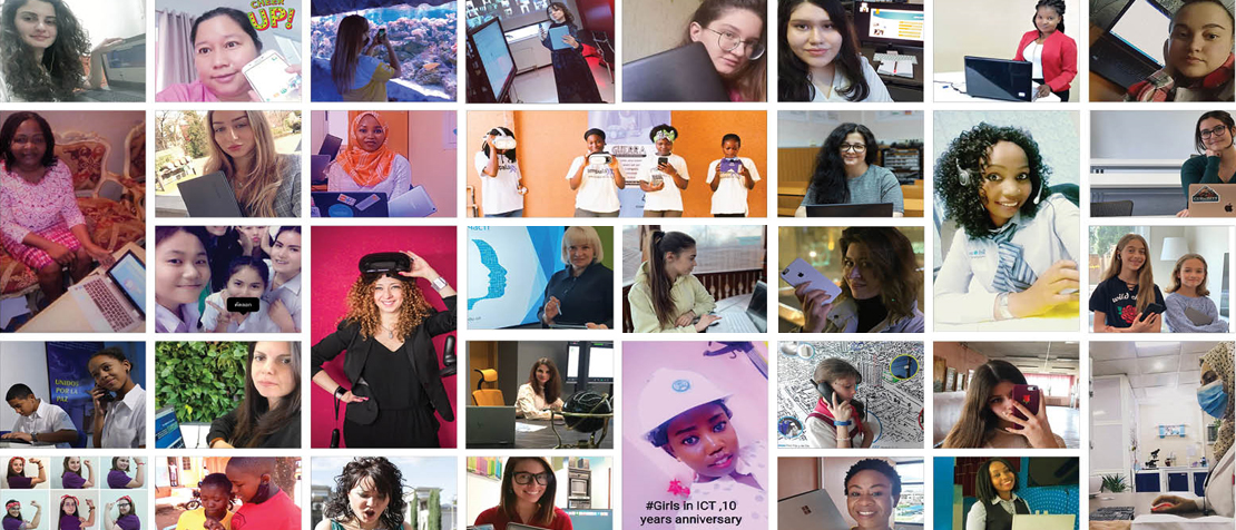 Amplifying female voices: A look back at Girls in ICT Day 2021 - ITU Hub